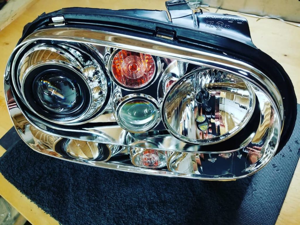 VXT “RETROFIT” Headlight Assemblies – MK4 Golf / GTI / R32 – VX Tuning ...