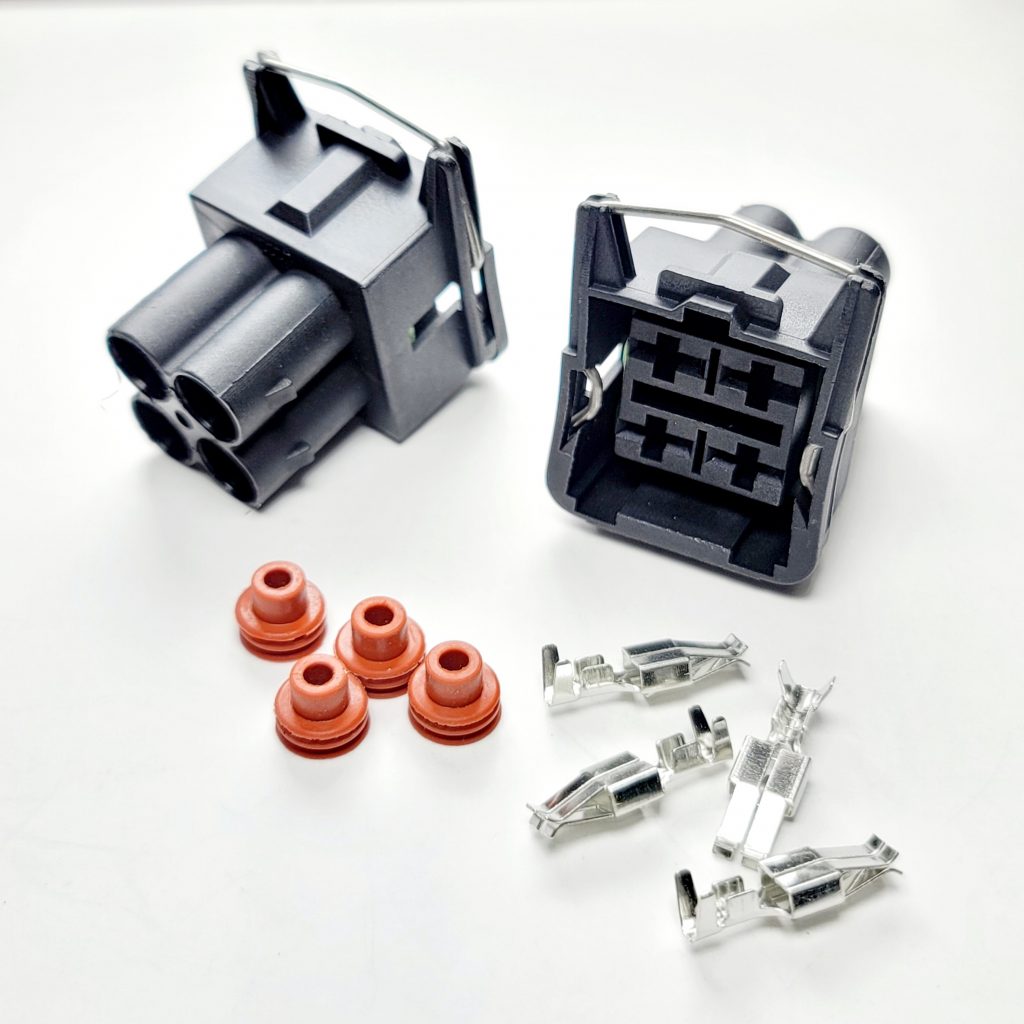 4-Pin Female Headlight Connector – Corrado / Rallye – VX Tuning | The ...